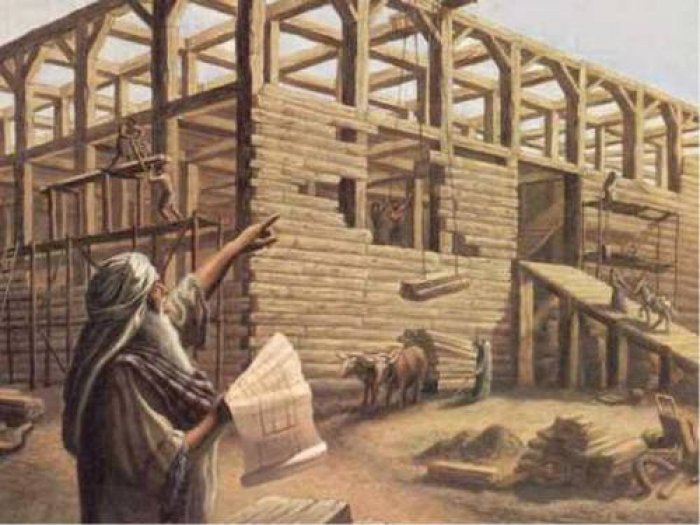 Who helped Noah build the ark? Who helped Noah build the ark?